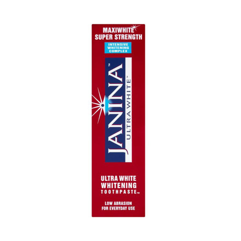 Janina Ultra White Maxiwhite Super Strength Toothpaste - Smile Network
