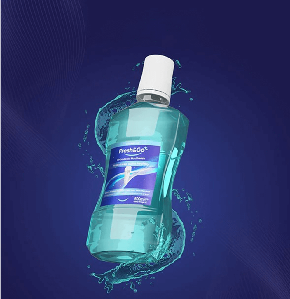 Fresh & Go Orthodontic Mouthwash 500ml - Smile Network